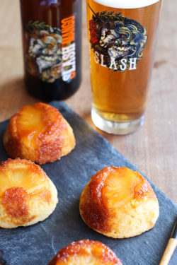 Gâteaux renversés Ananas & Coco, Caramel à la bière Mango Slash - Food ...